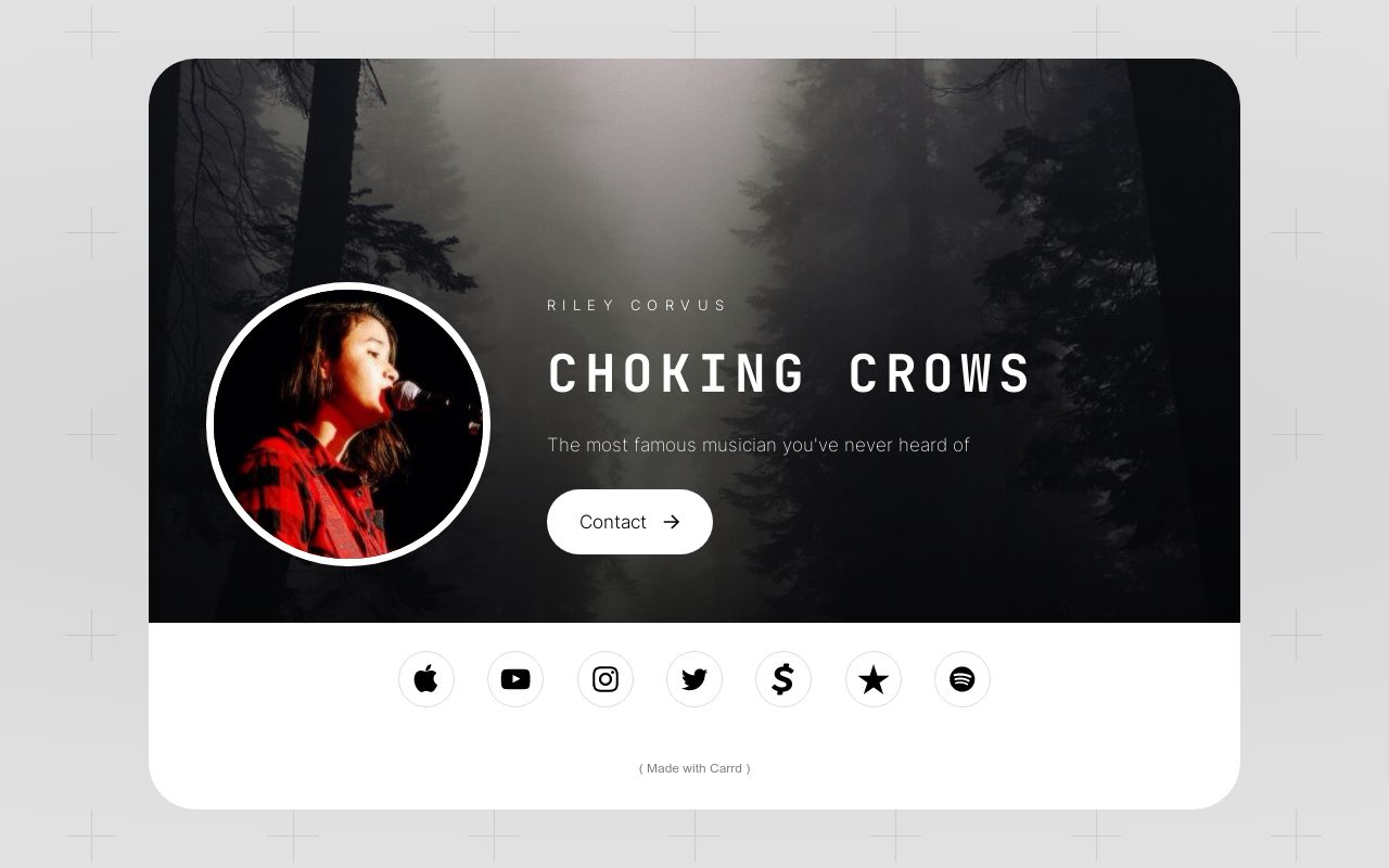 Contact Choking Crows